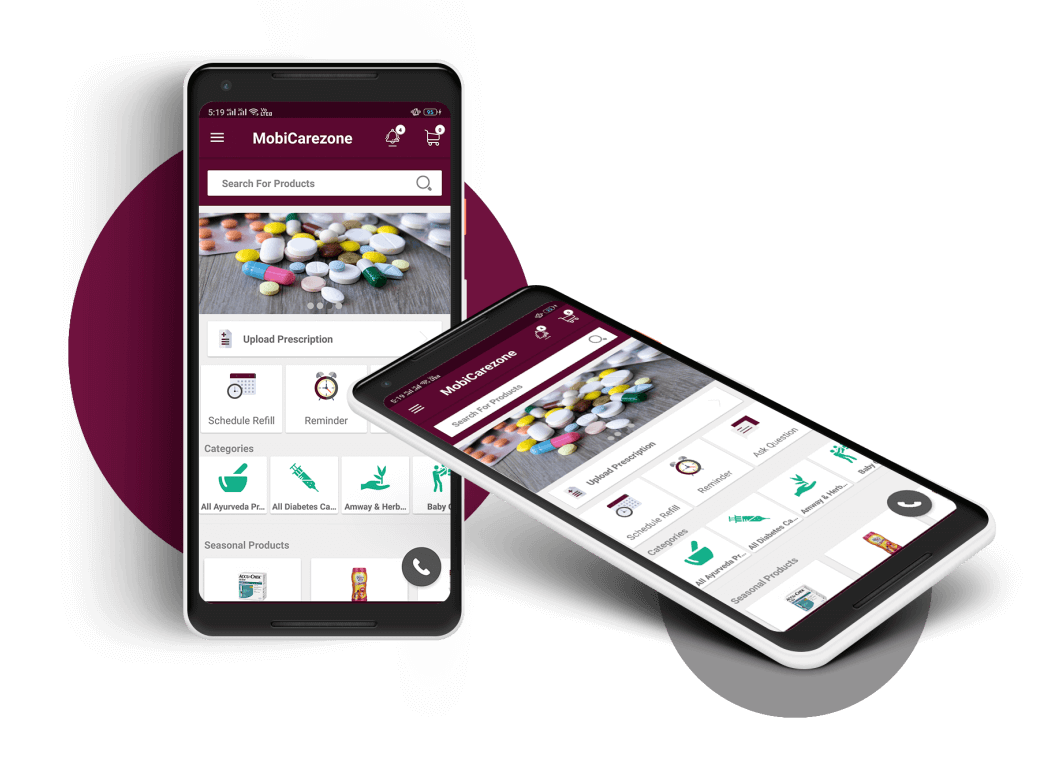 On Demand Medicine Delivery App Development, Mobicare Zone Qatar